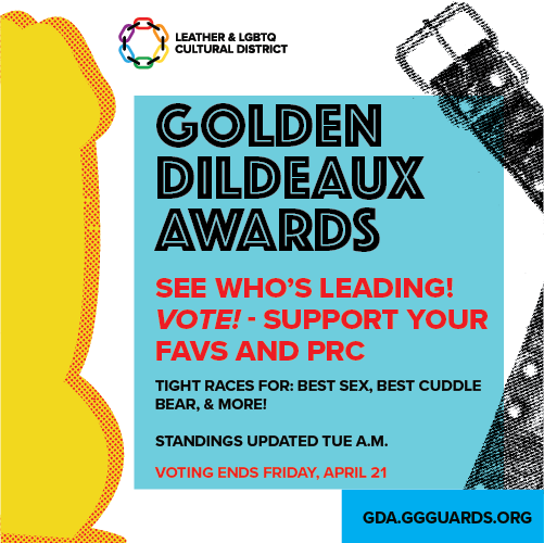 Golden Dildeaux Season Launches! – LEATHER & LGBTQ Cultural District