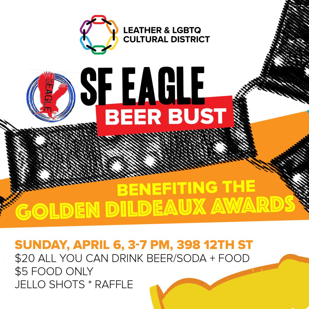 Beer Bust – April – LEATHER & LGBTQ Cultural District