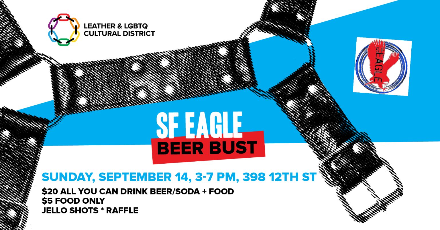 Beer Bust Promotes the GDAs – LEATHER & LGBTQ Cultural District